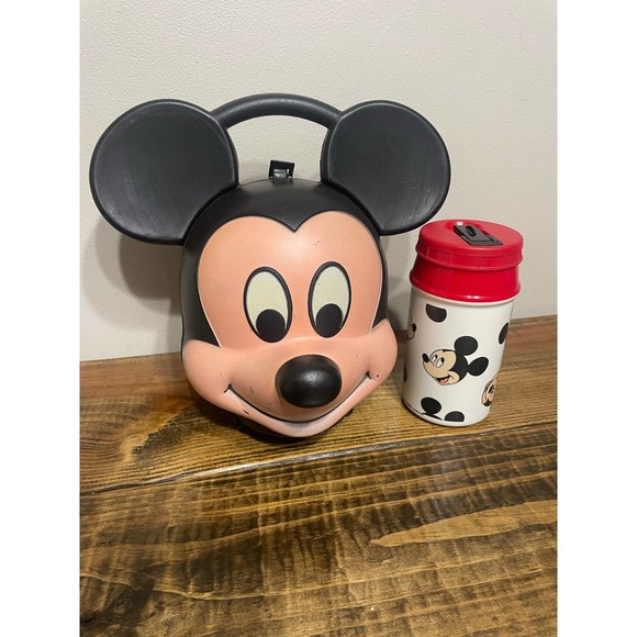 Aladdin | Party Supplies | Vintage Disney Mickey Mouse Head Face Lunch ...